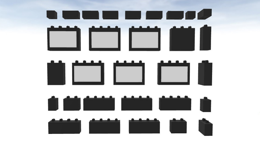 Midi Wall | Morph Bricks